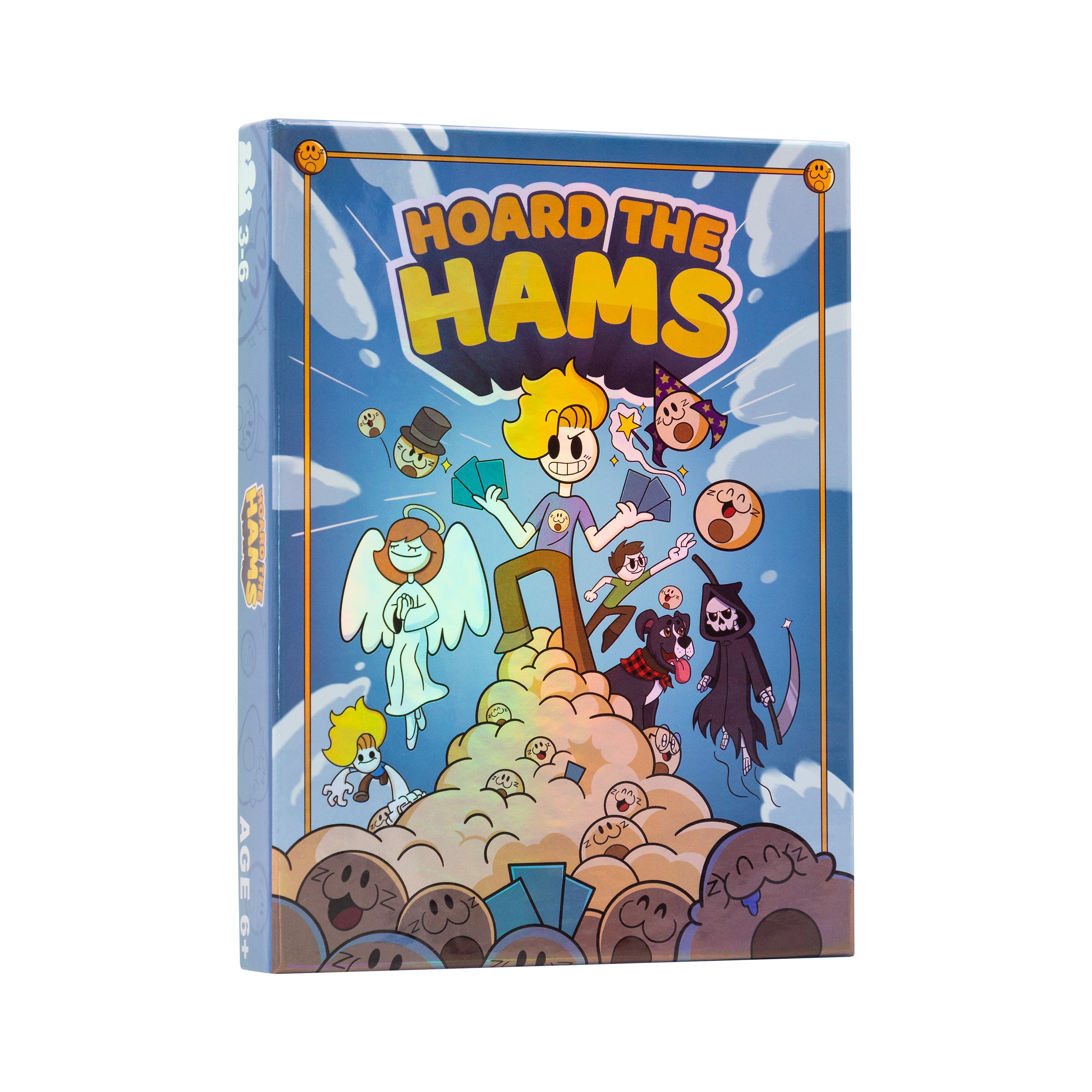 Deluxe Holographic edition of Hoard the Hams – Wombo Combo Games